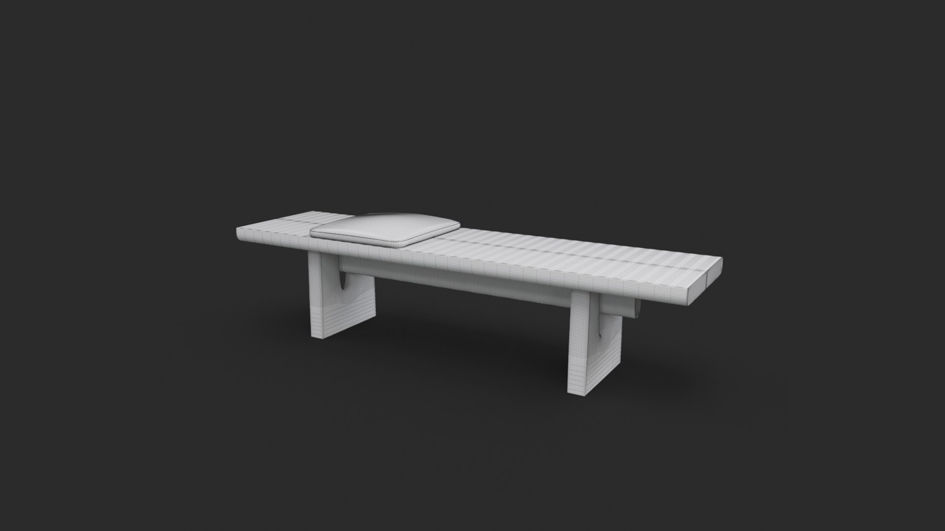 Poliform Bench Nara 3D Model - TurboSquid 2081912