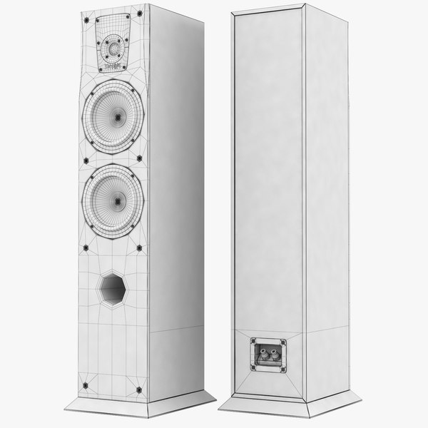 dali concept 6 speaker 3d model