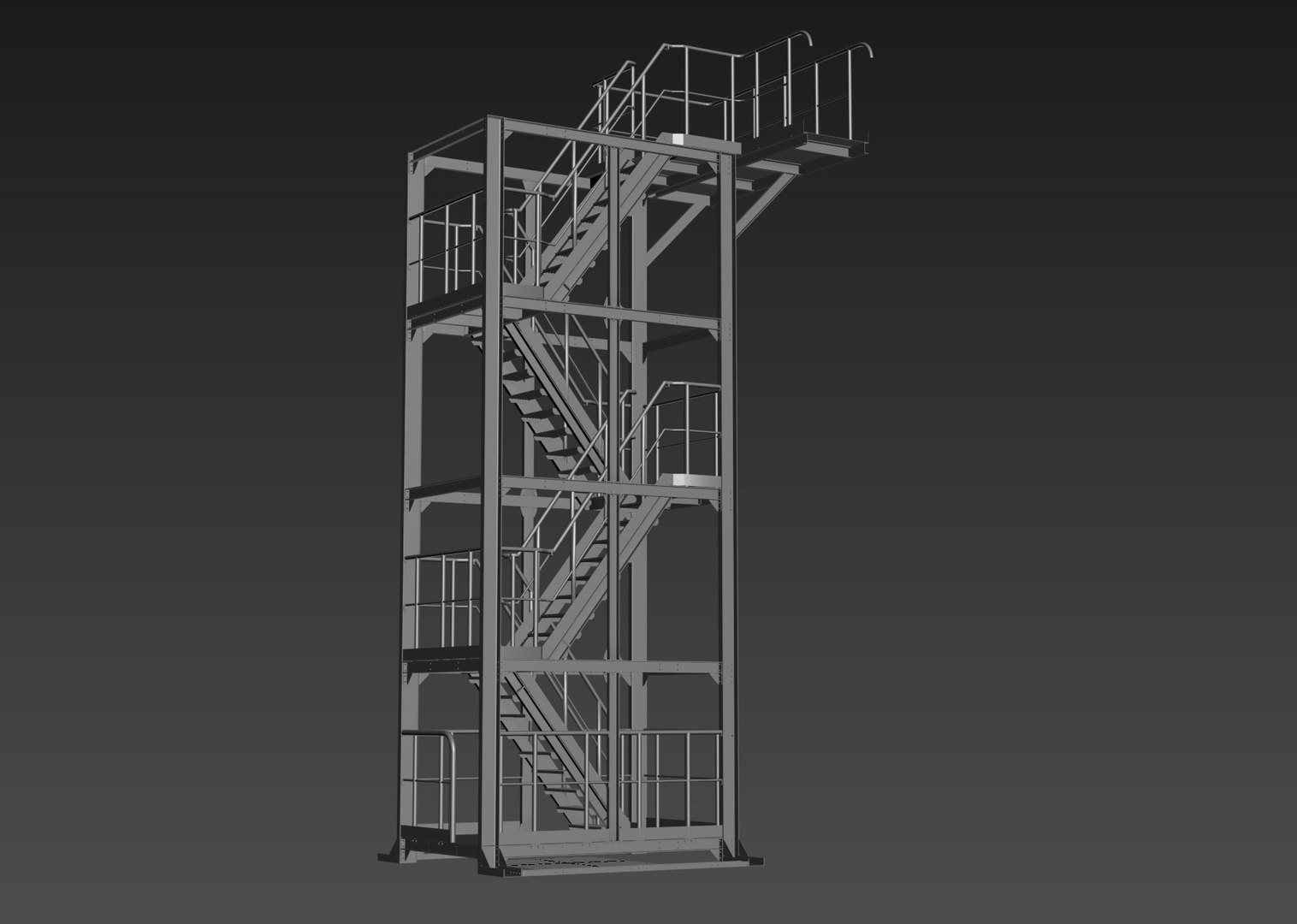 3D Rollingladderv5v2 Model - TurboSquid 2002215
