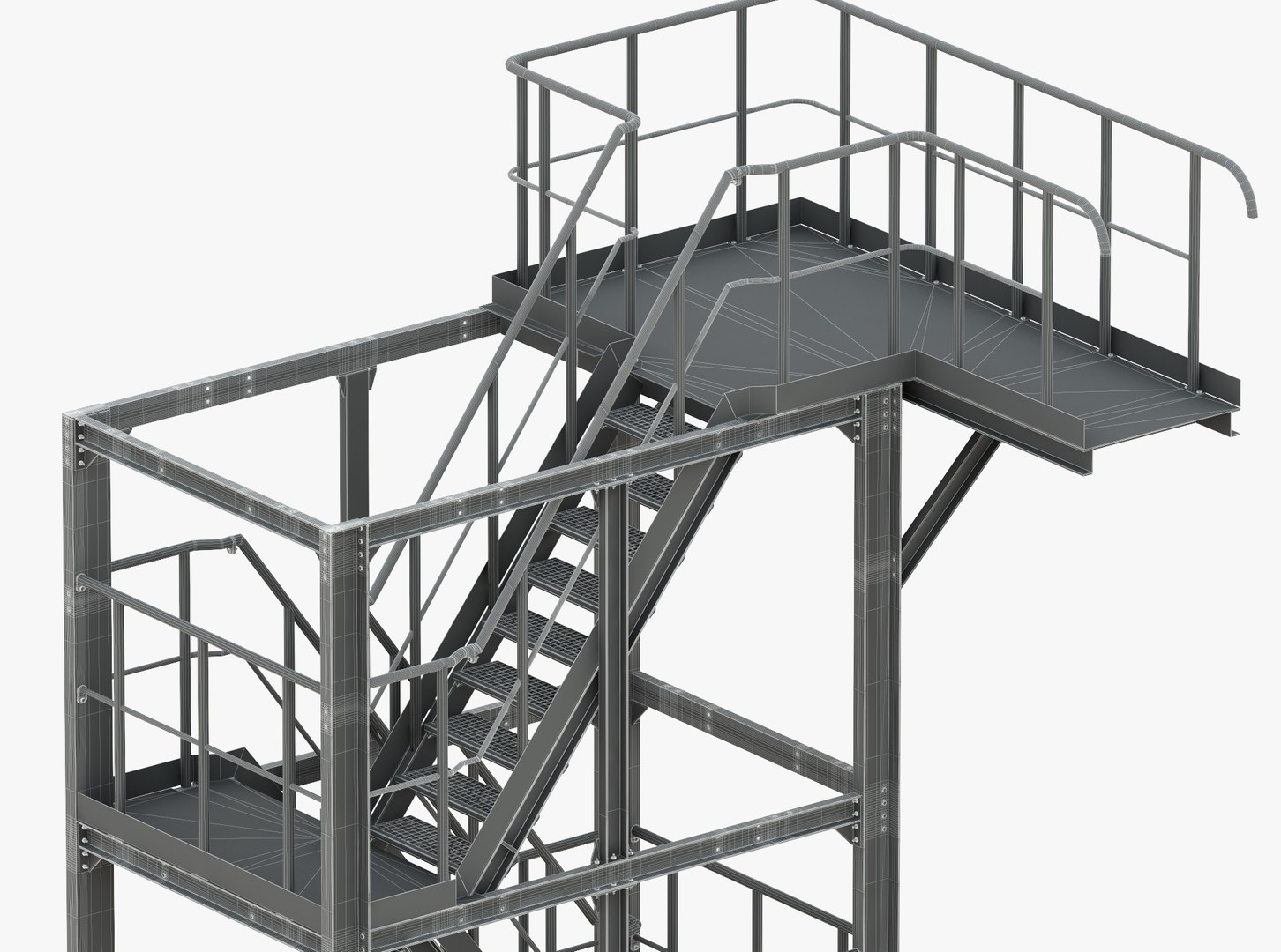 3D Rollingladderv5v2 Model - TurboSquid 2002215