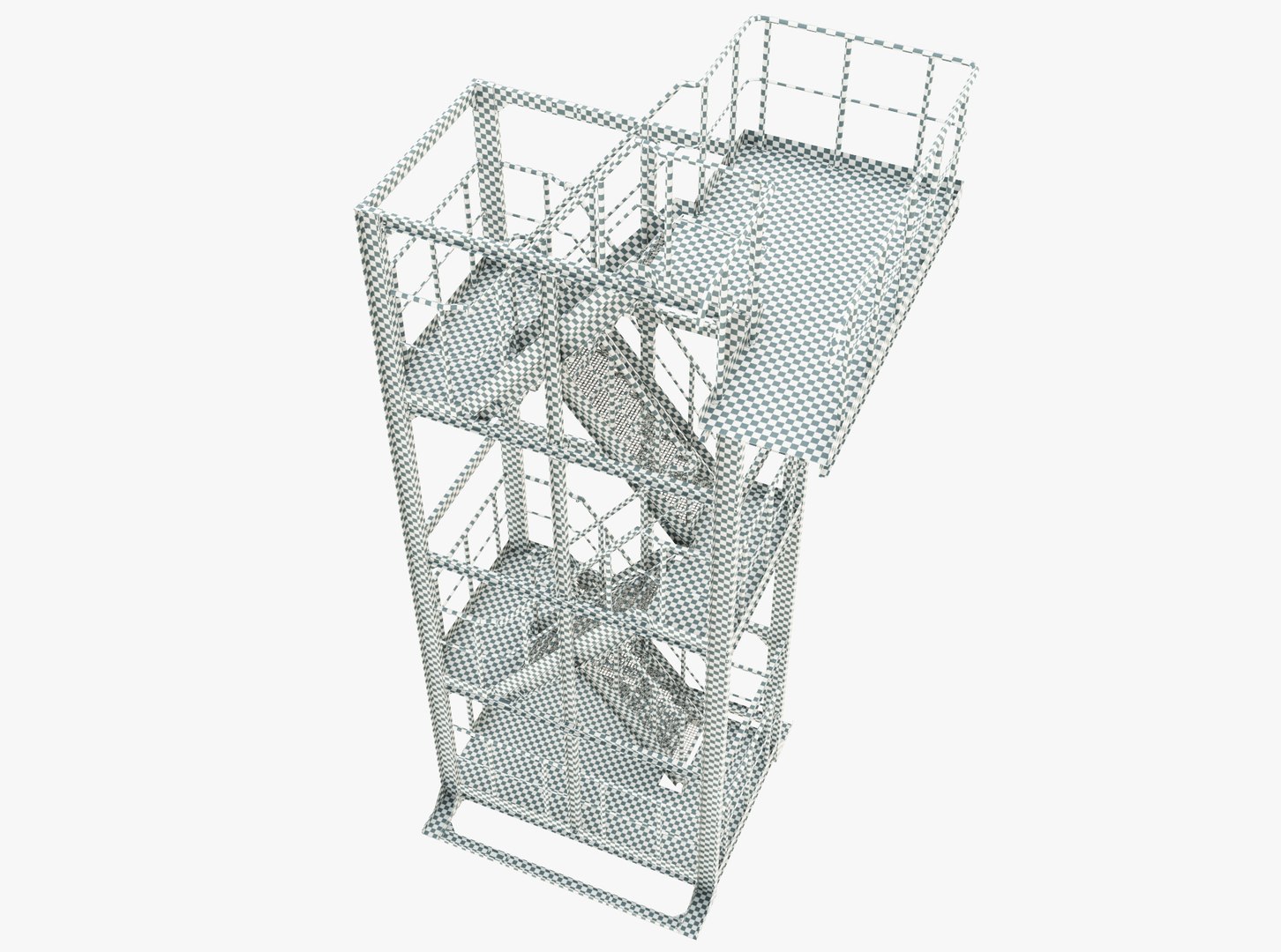 3D Rollingladderv5v2 Model - TurboSquid 2002215