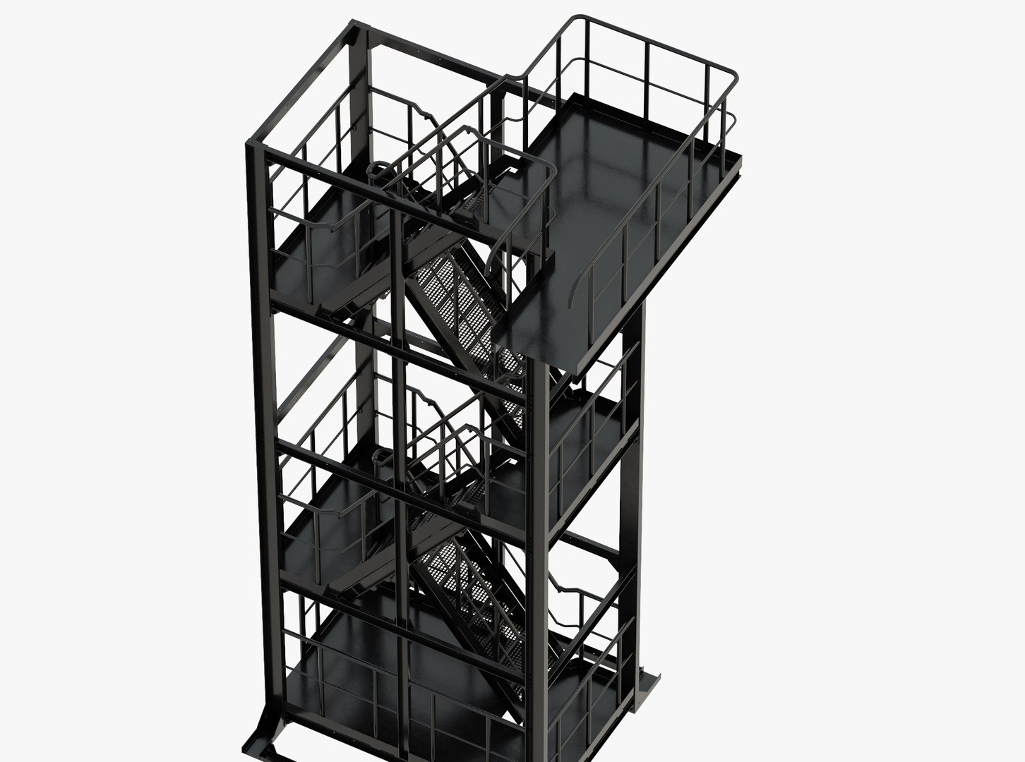 3D Rollingladderv5v2 Model - TurboSquid 2002215