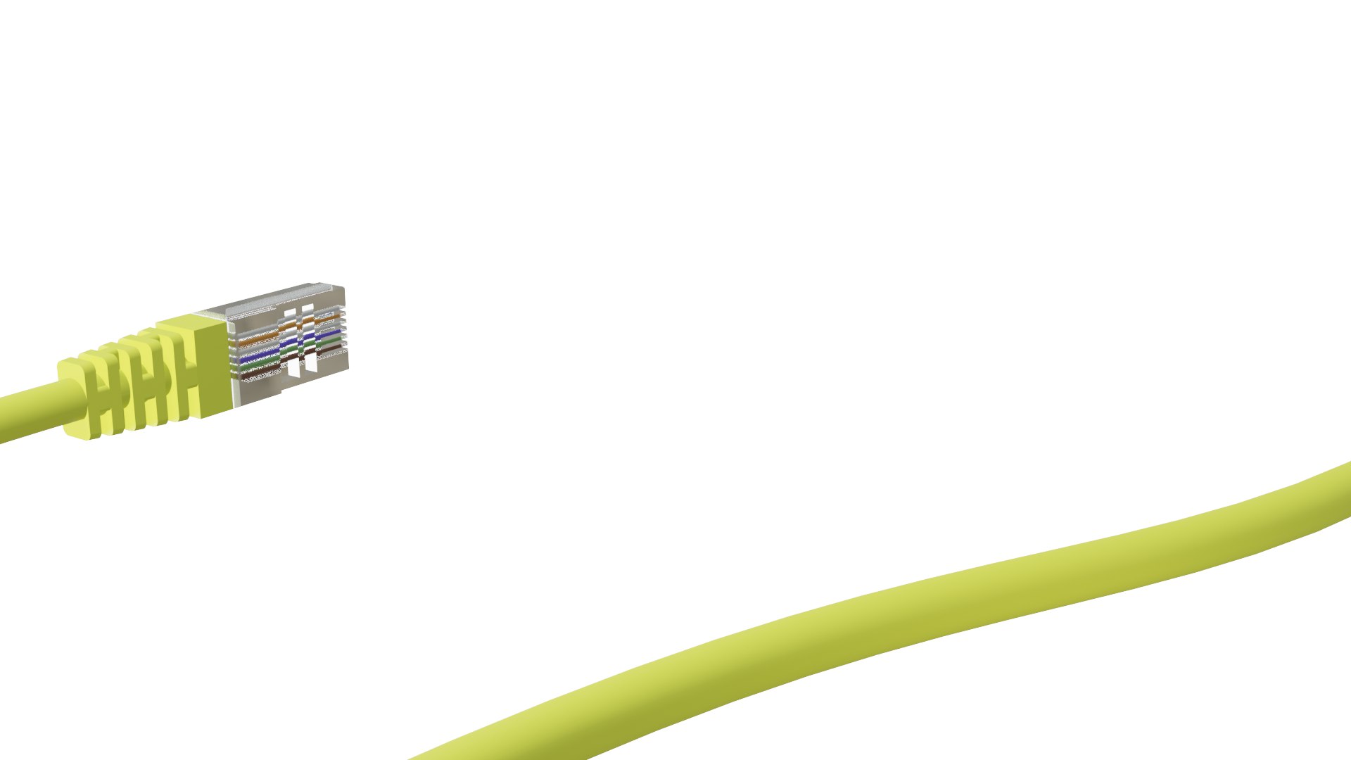 ETHERNET NETWORK CABLE 3D - TurboSquid 1910276