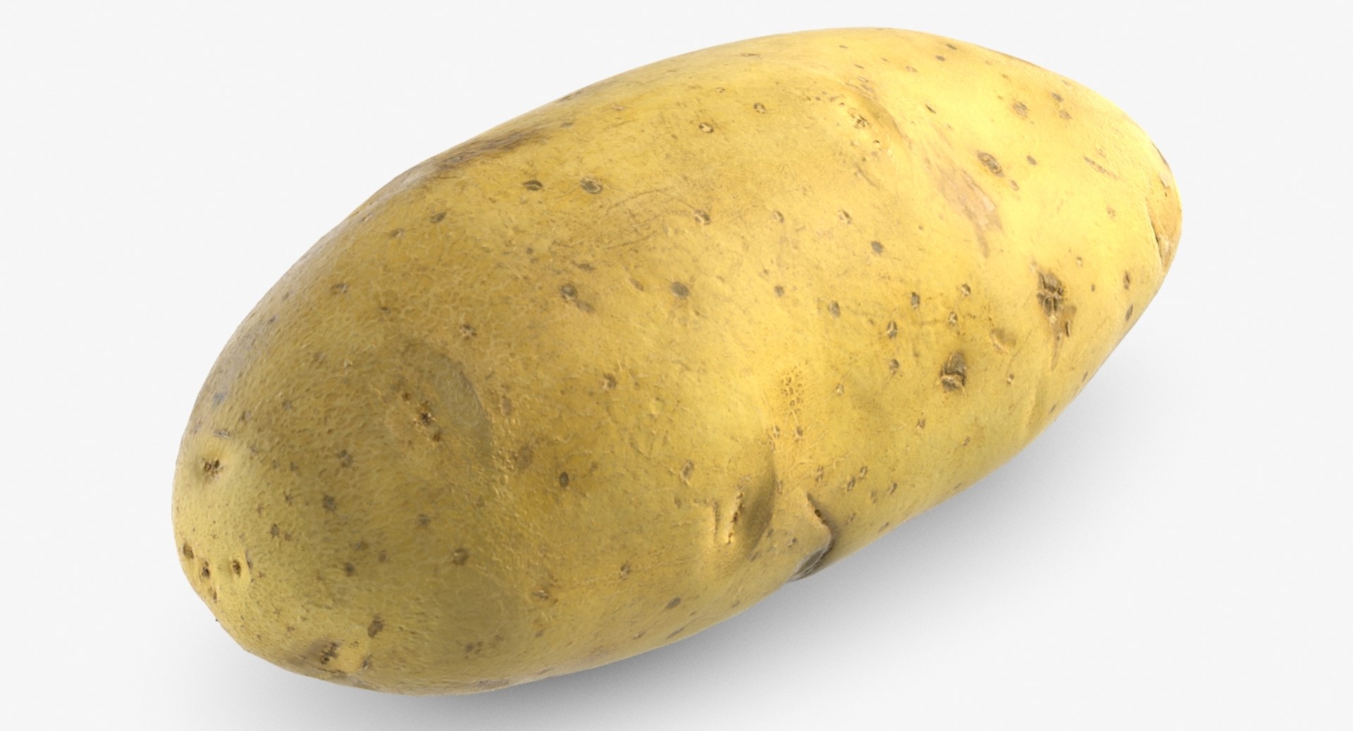 3D Potato Raw 3 Model - TurboSquid 1271135