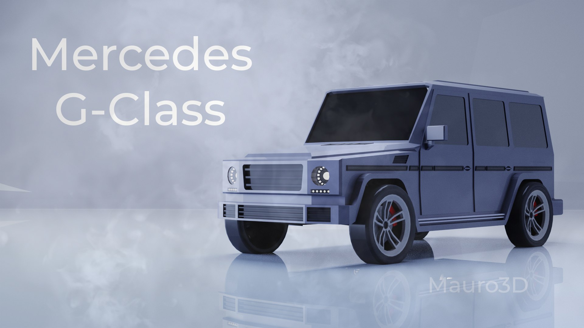 Mercedes G-class Model - TurboSquid 1639346