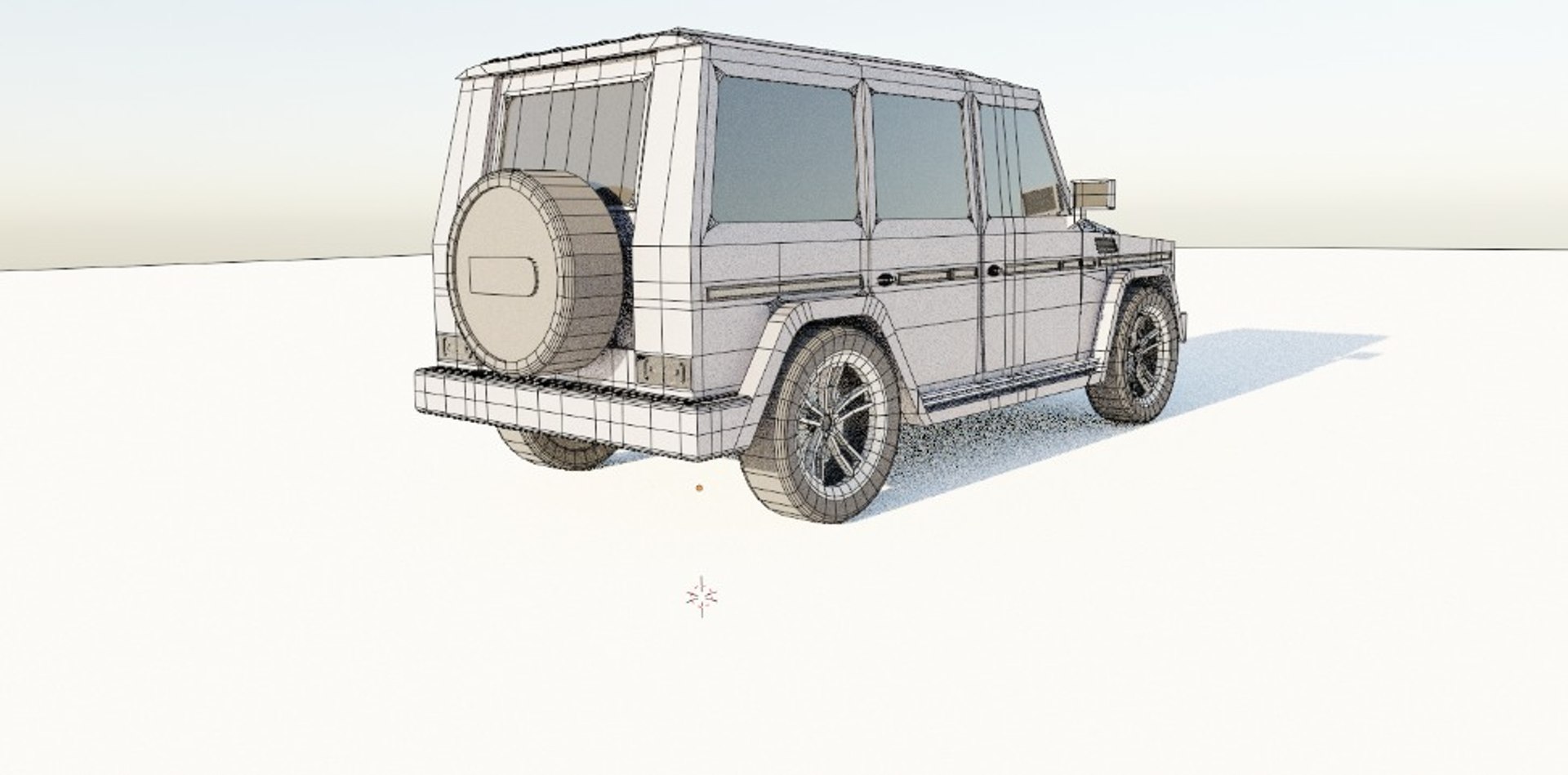 Mercedes G-class Model - TurboSquid 1639346