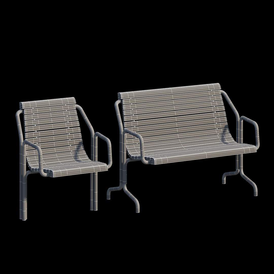 3D Contour Senior Seater - TurboSquid 2080344