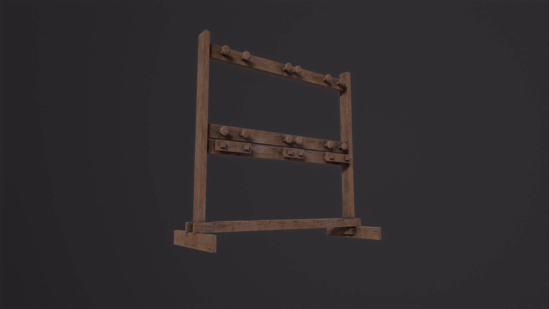 Weapon Rack 3D Model - TurboSquid 2117466