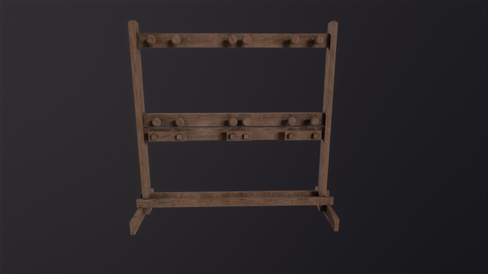 Weapon Rack 3D Model - TurboSquid 2117466