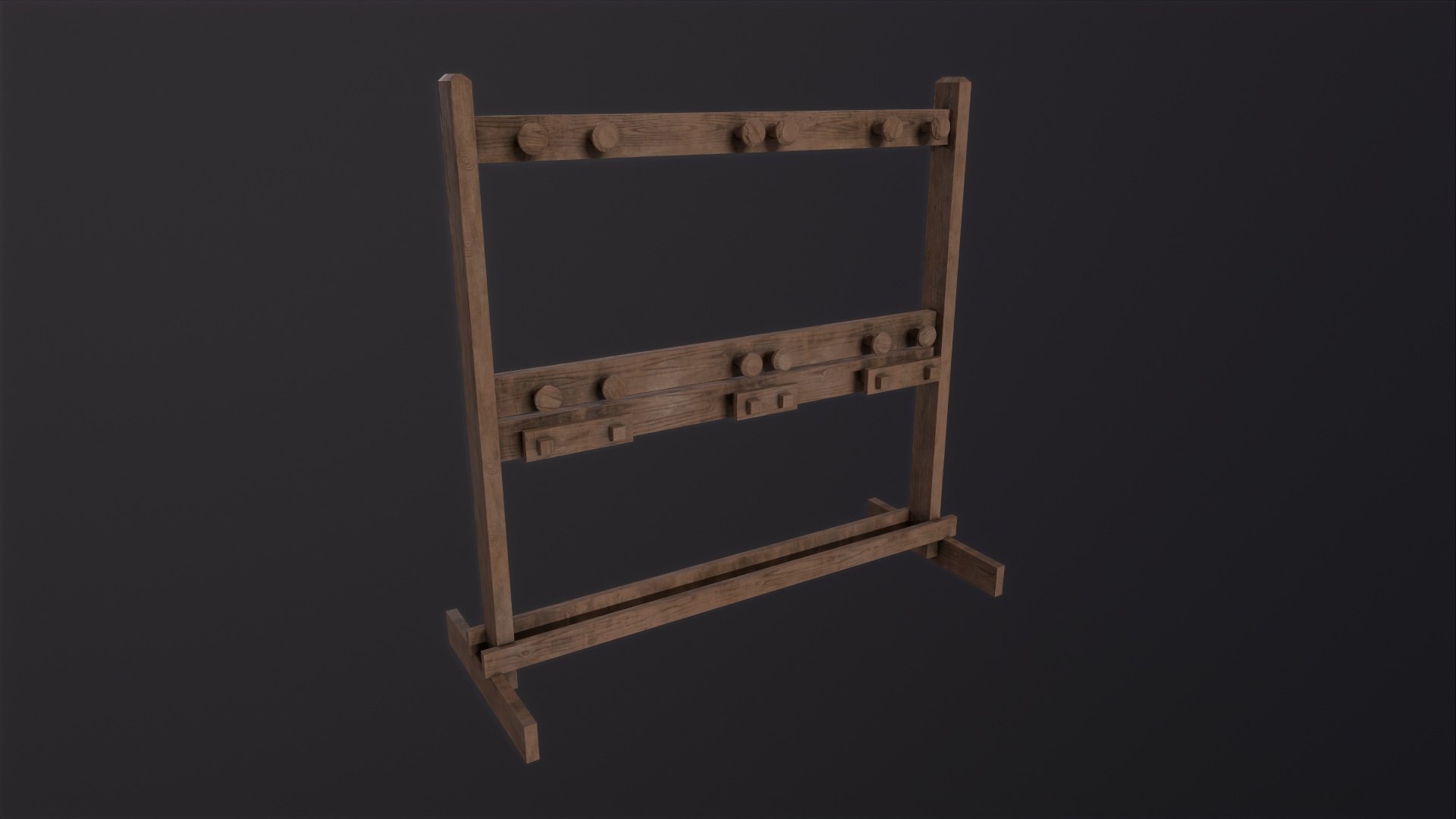 Weapon Rack 3D Model - TurboSquid 2117466
