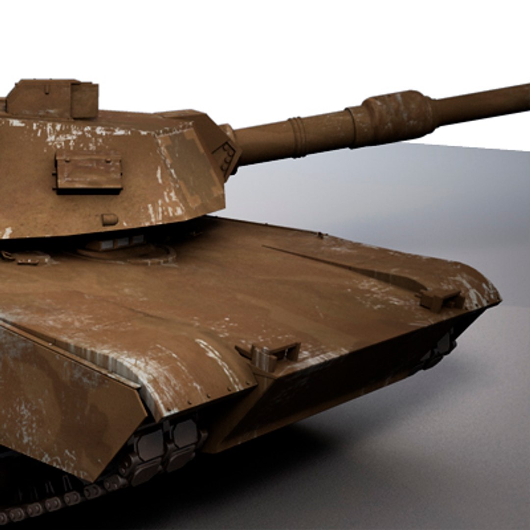 3d Model Abrams Tank