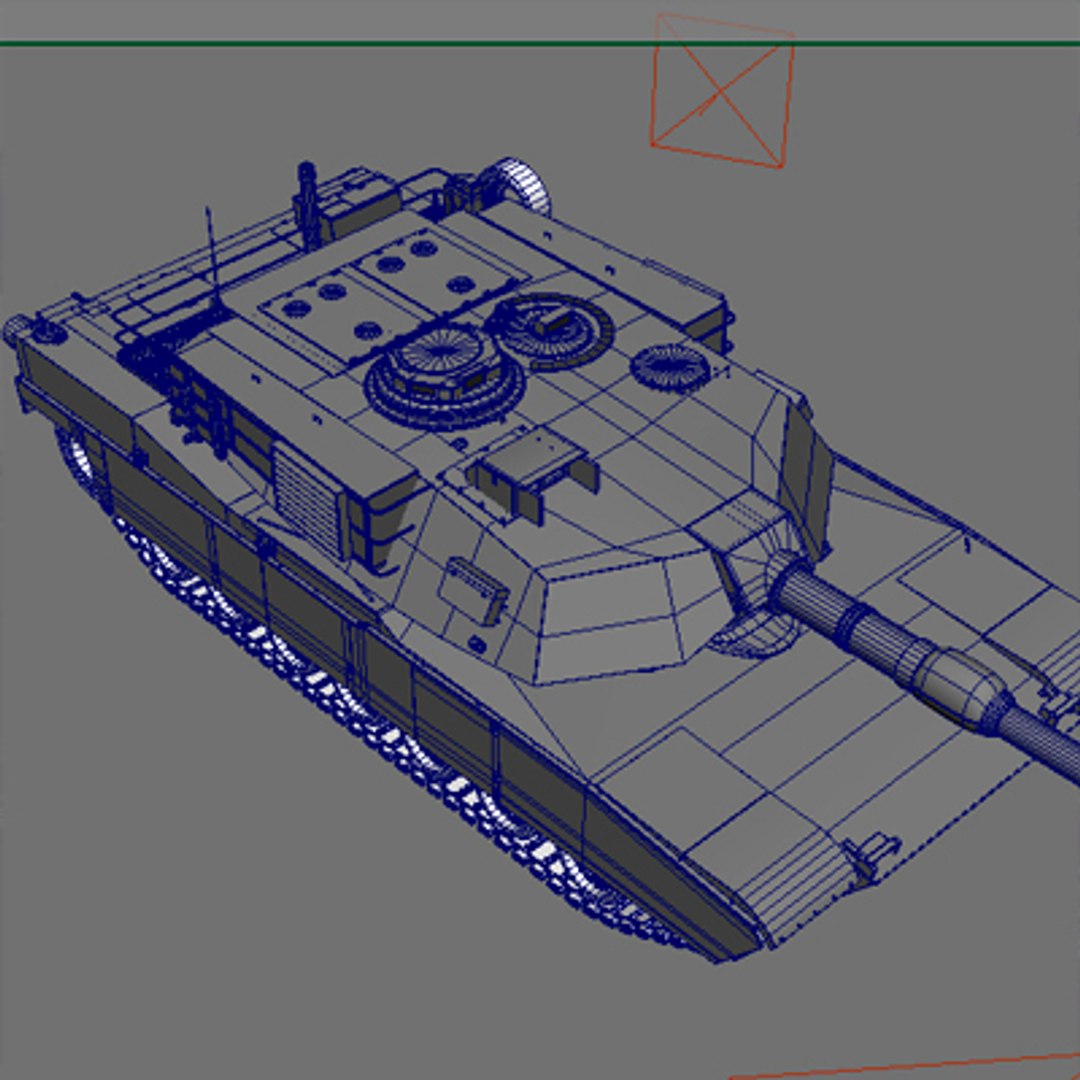 3d Model Abrams Tank