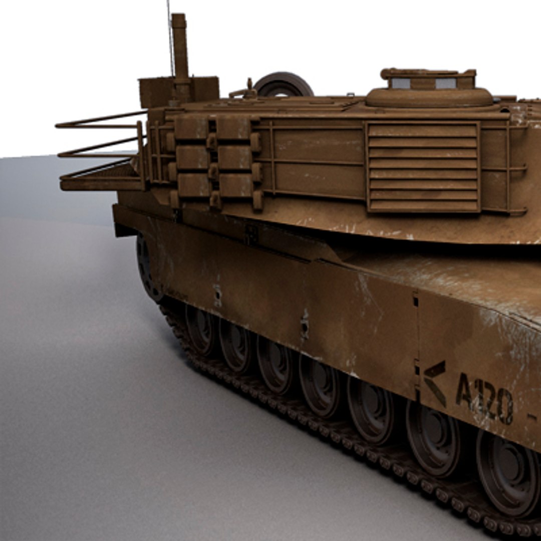 3d Model Abrams Tank