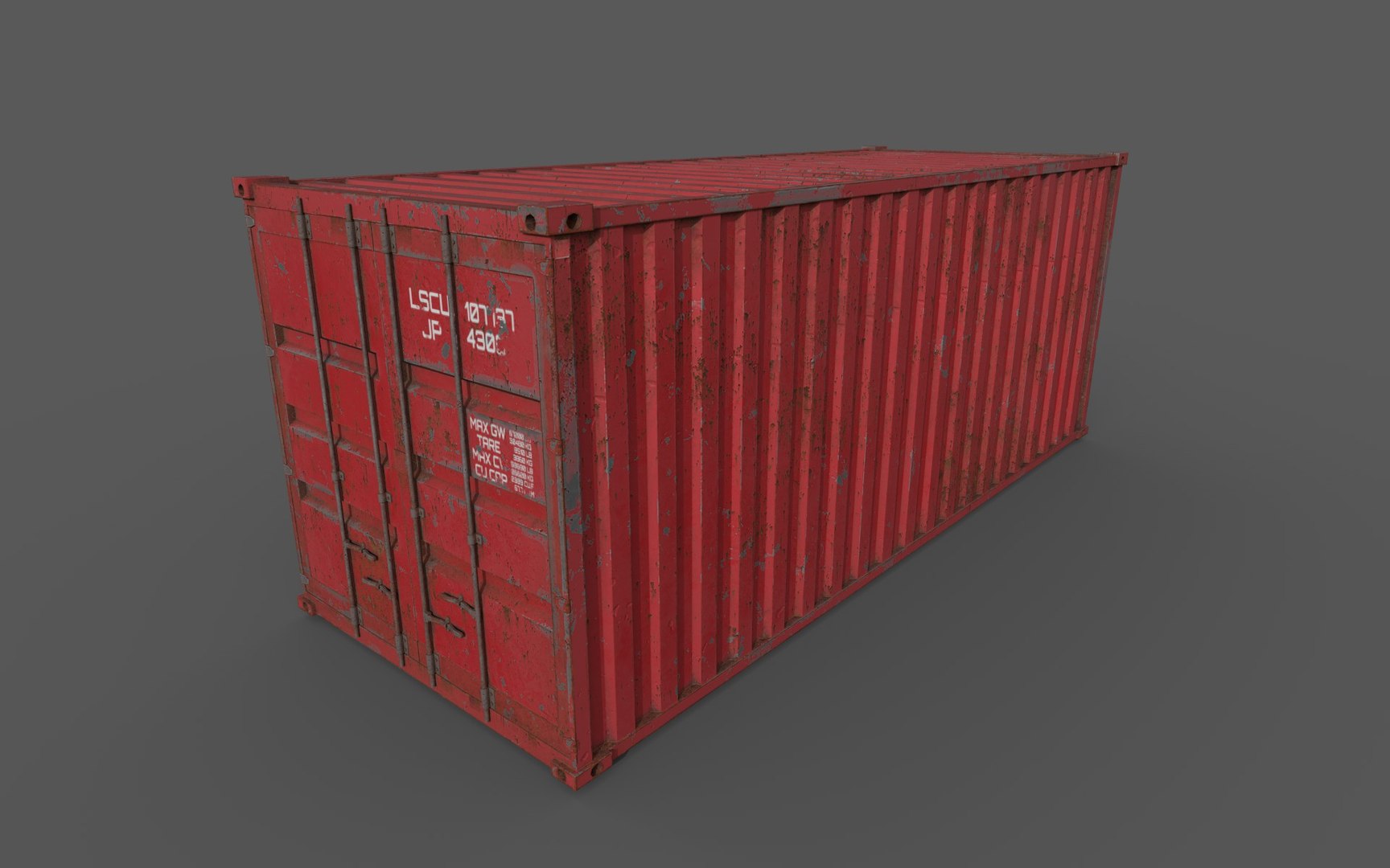 3D Container Model - TurboSquid 2147802