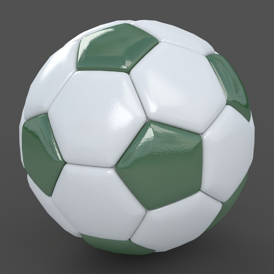 3d Soccer Ball Model