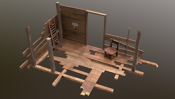 Destroyed Building STL Models for Download | TurboSquid