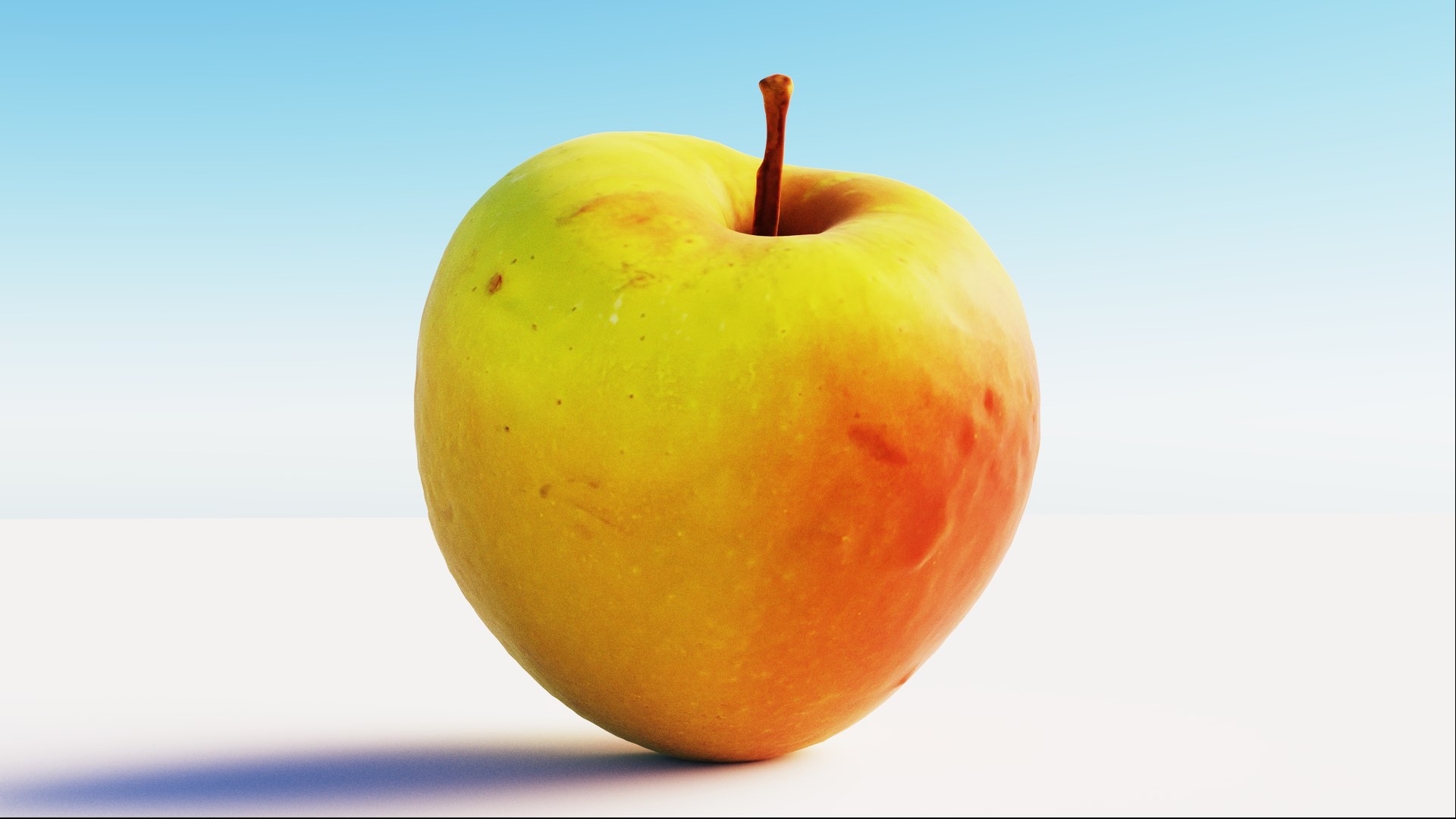 Photorealistic 3D Scan Of Apple Model - TurboSquid 2272932
