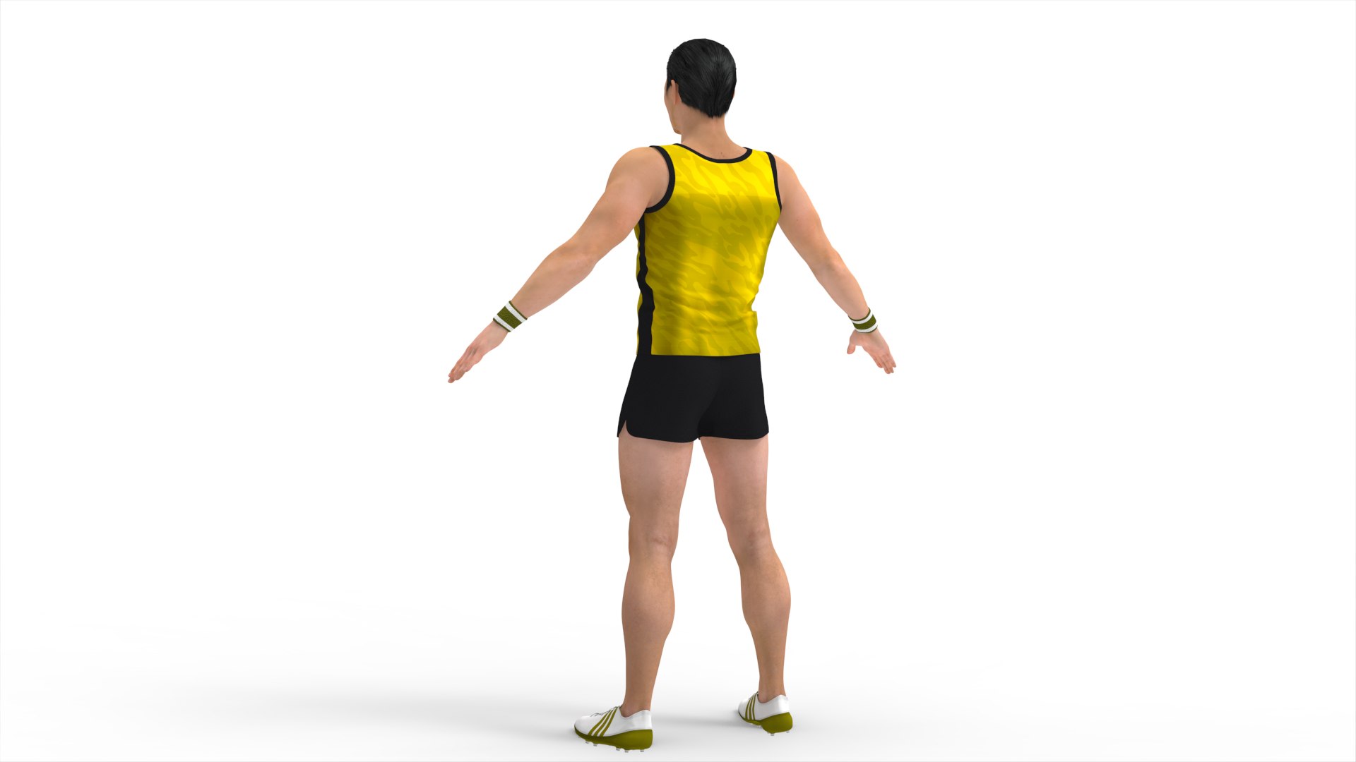 Athlete Runner 3D - TurboSquid 2006047
