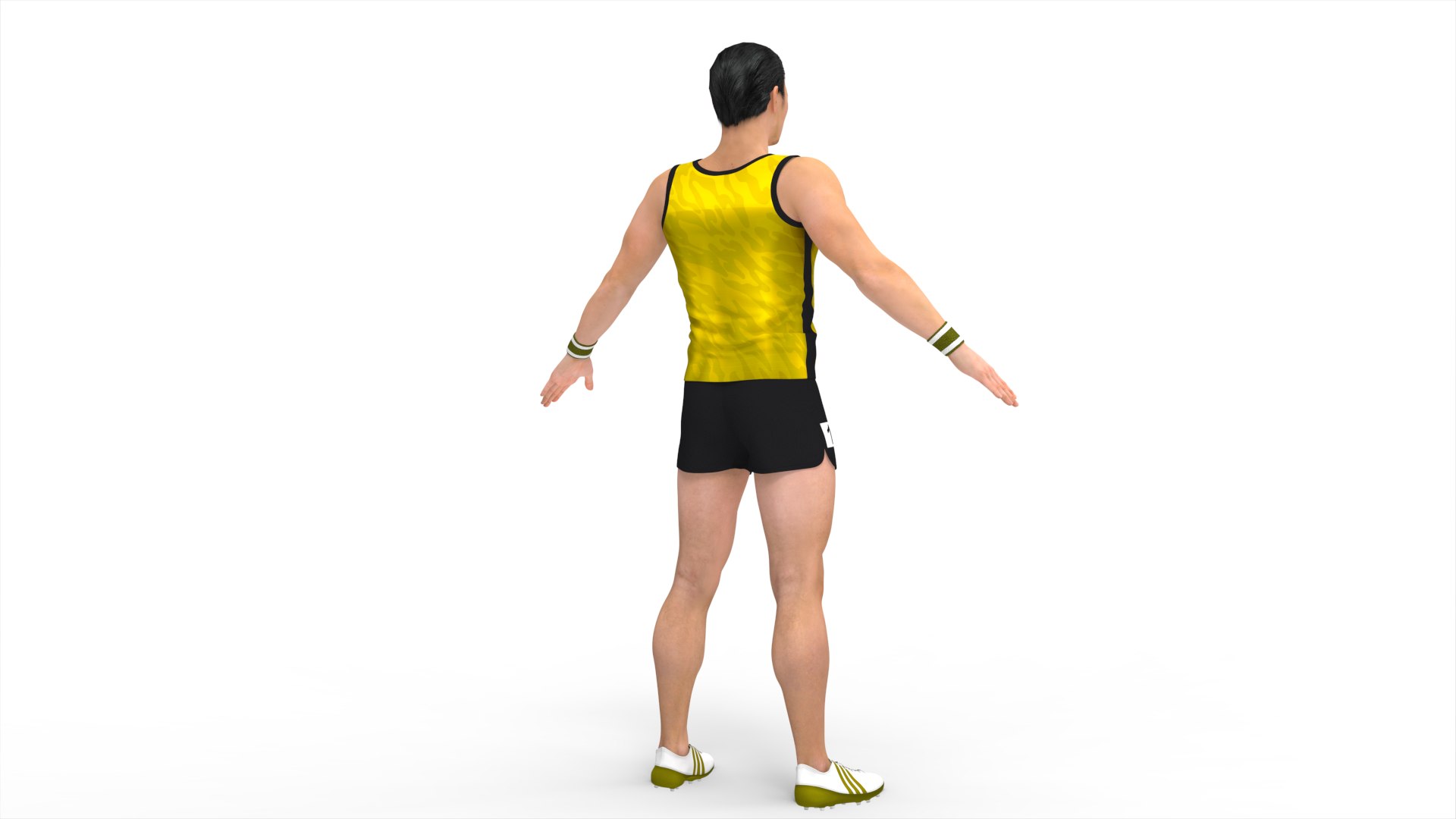Athlete Runner 3D - TurboSquid 2006047