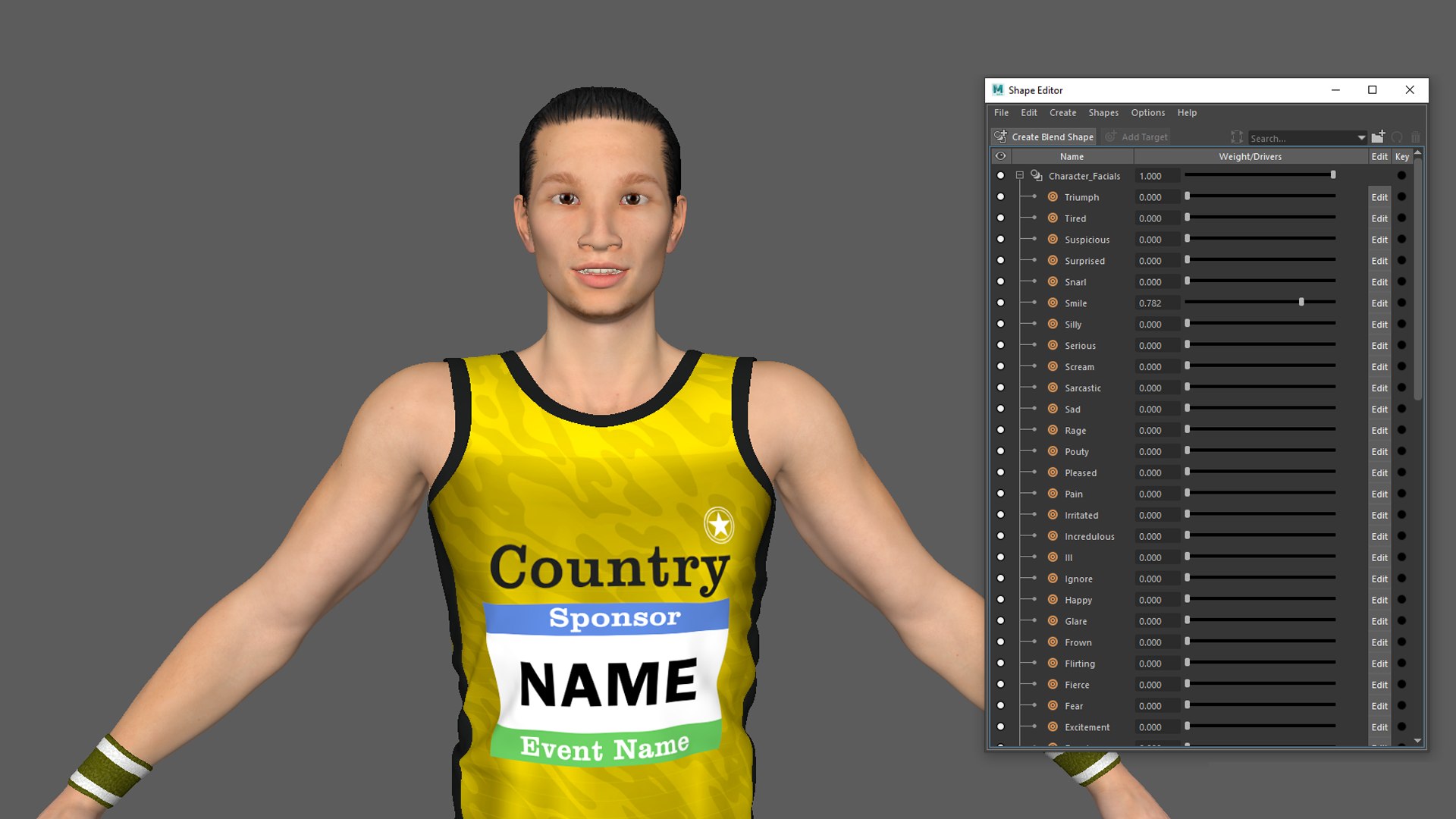 Athlete Runner 3D - TurboSquid 2006047