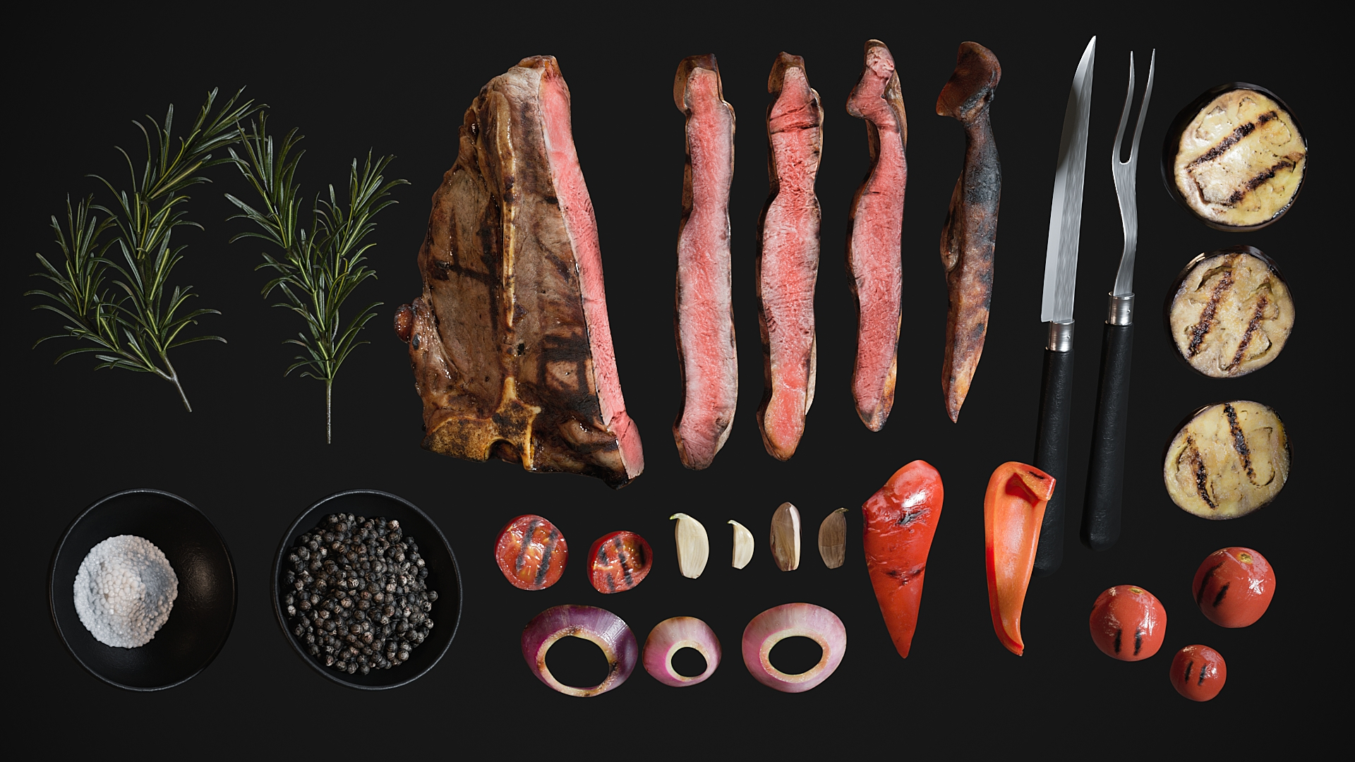 Steak 3D model - TurboSquid 1728693