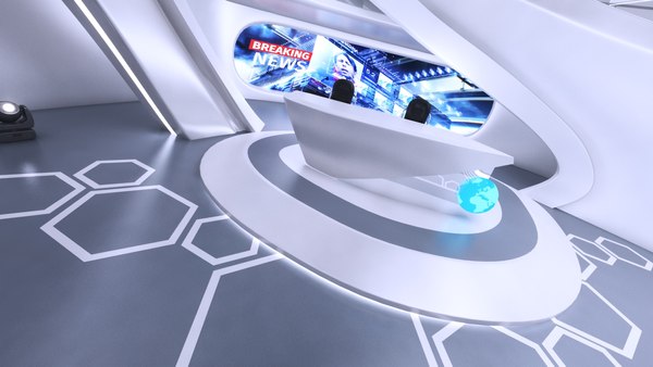 Coleção Futuristic Sci-Fi Tv Studio Collection Modelo 3D - TurboSquid ...