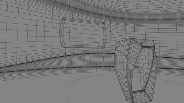 3D модель Футуристическая коллекция научно-фантастических телестудий ...