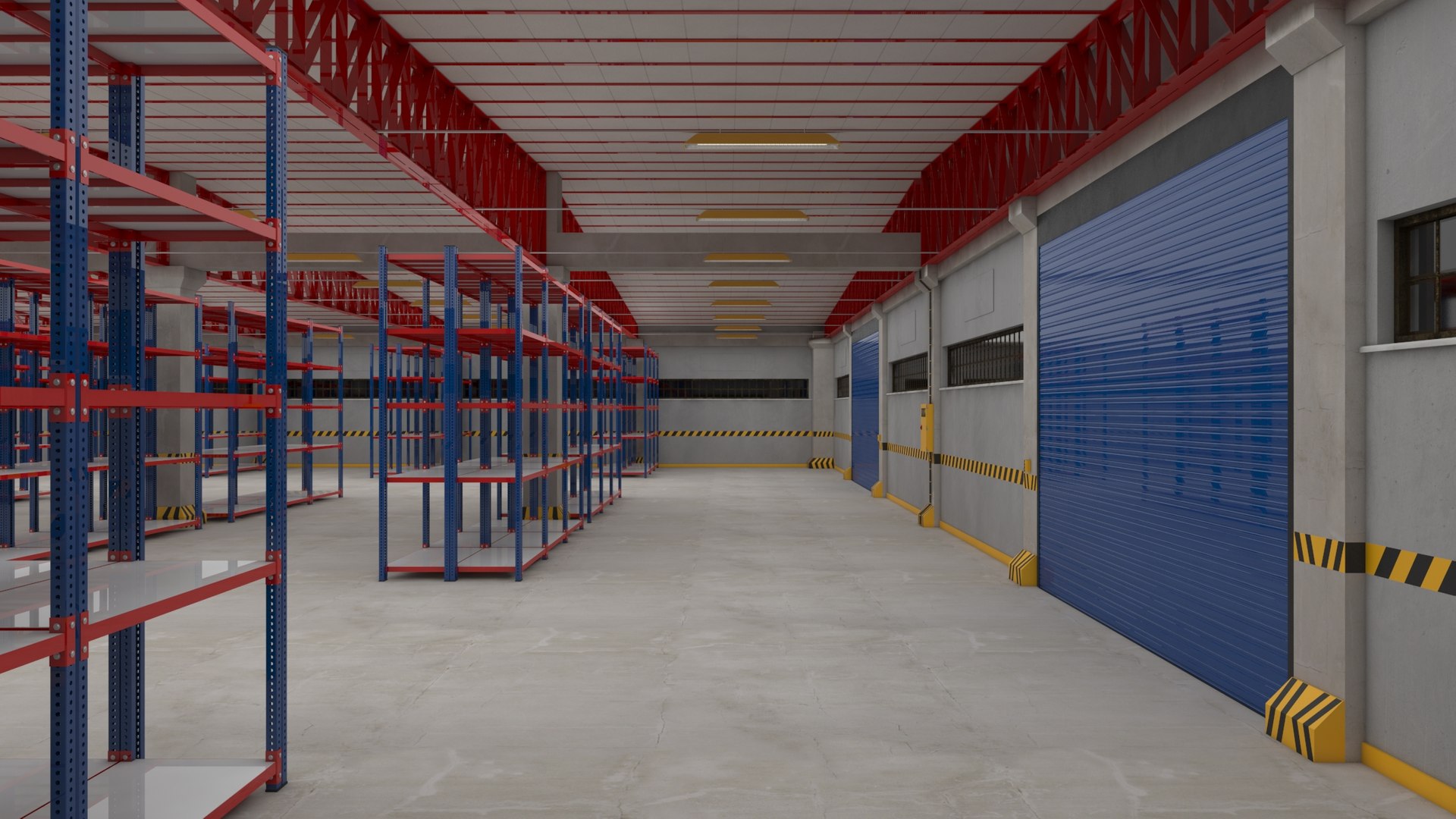 3D model warehouse factory packing - TurboSquid 1569635