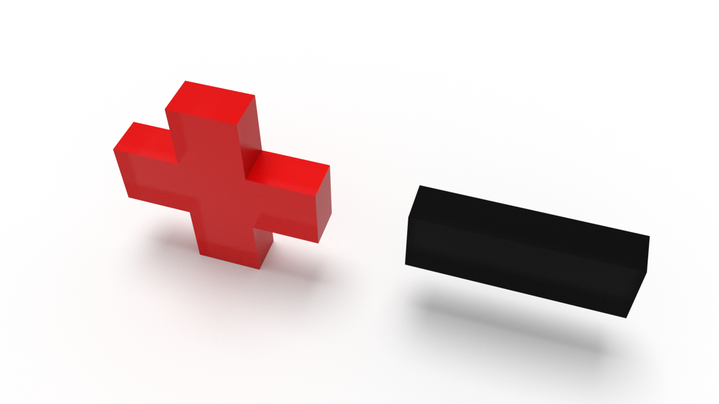 Plus minus 3D - TurboSquid 1418219