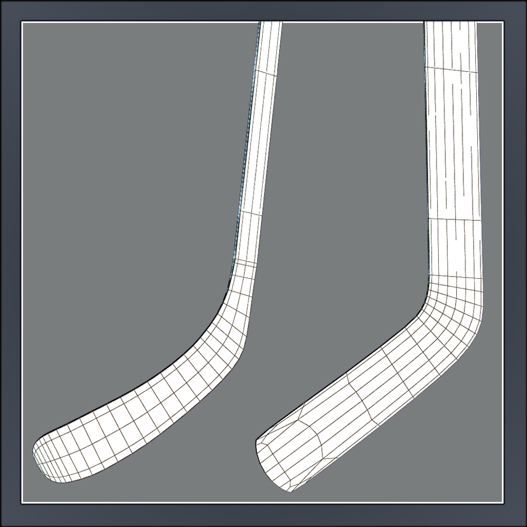 3dsmax ice hockey equipment