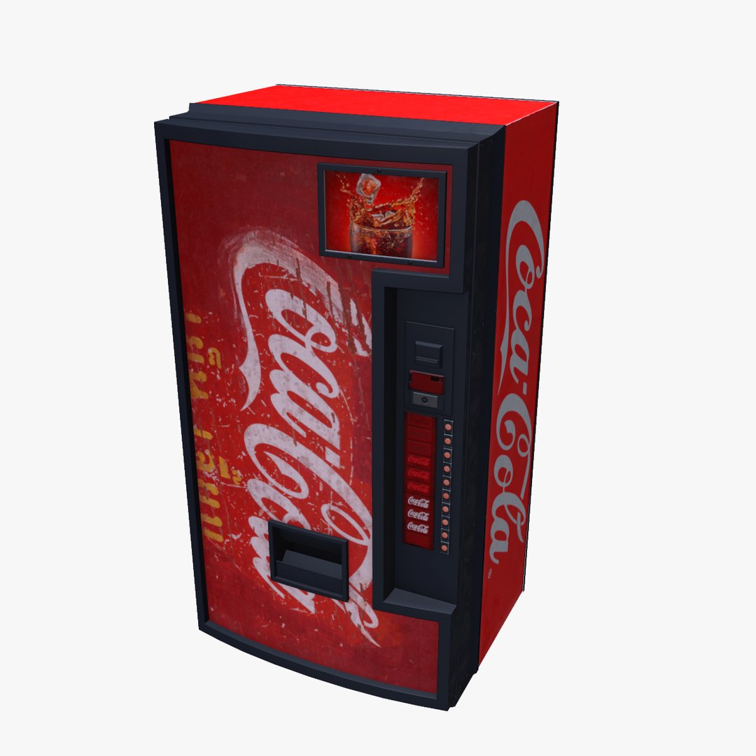Drink Machine Model - TurboSquid 1964432