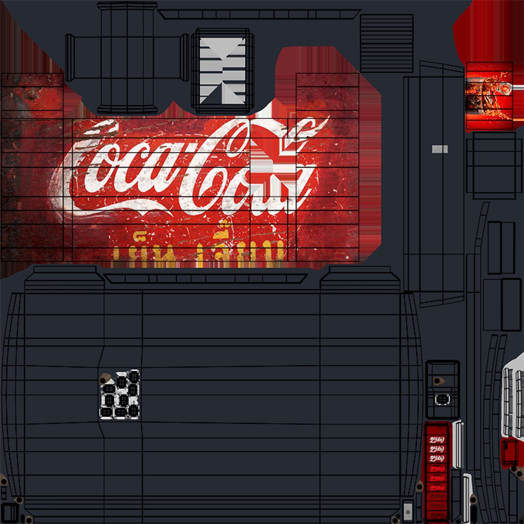 Drink Machine Model - TurboSquid 1964432