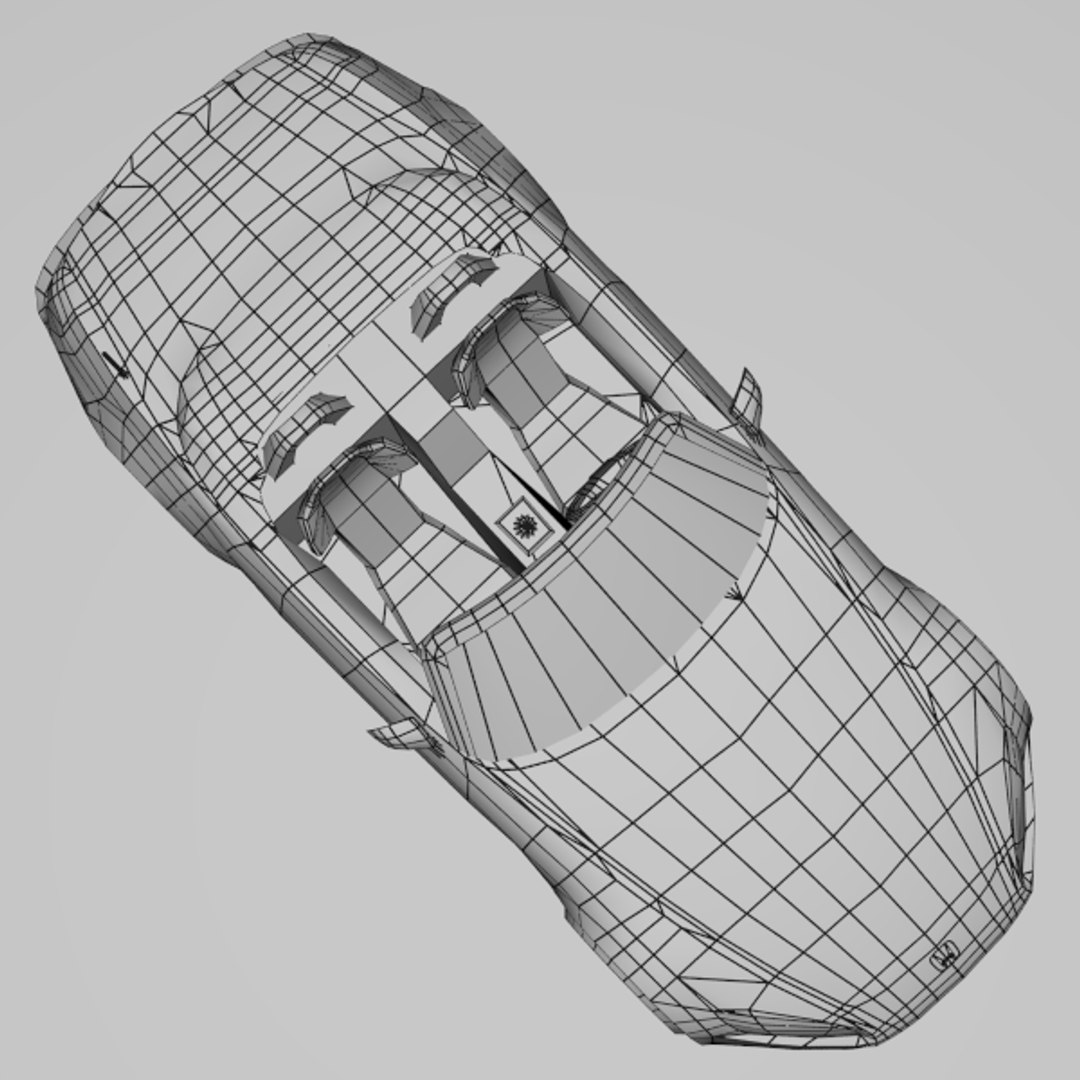 3d Model Low-poly Honda S2000