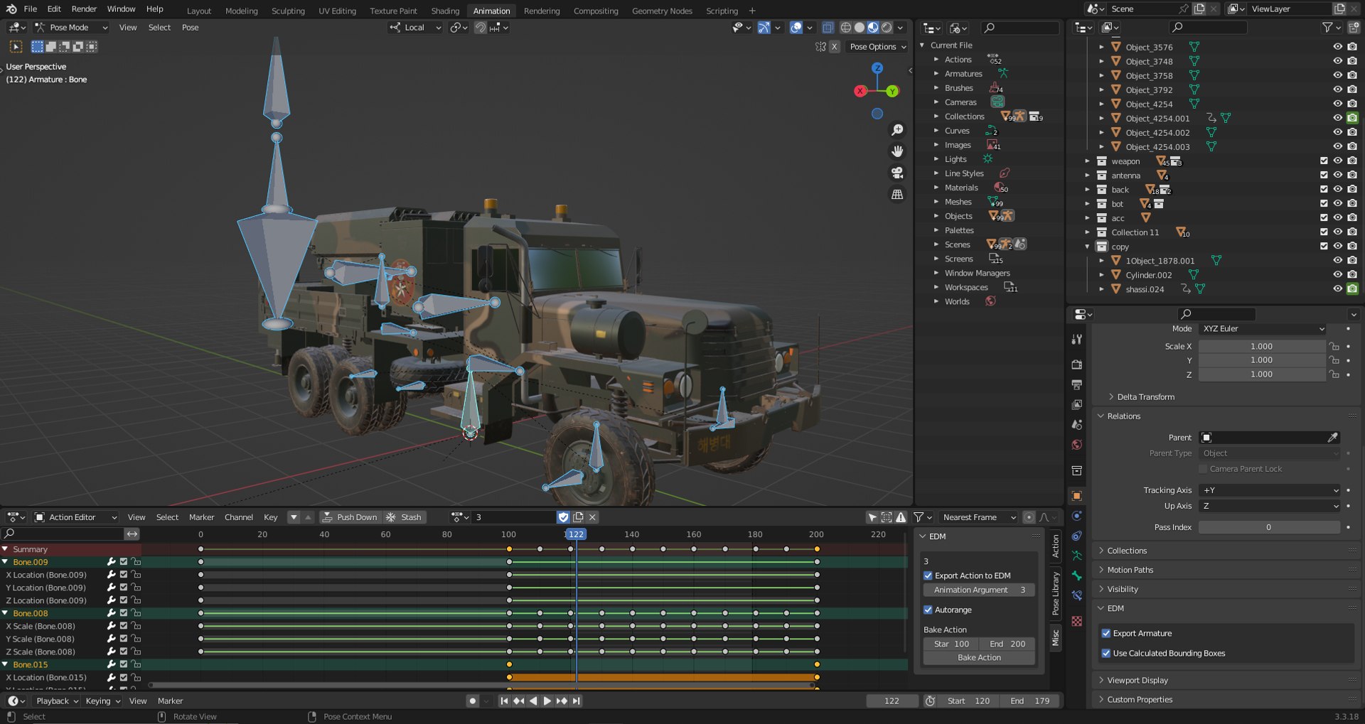 Missile Launcher Bi-gung 3D Model - TurboSquid 2218380
