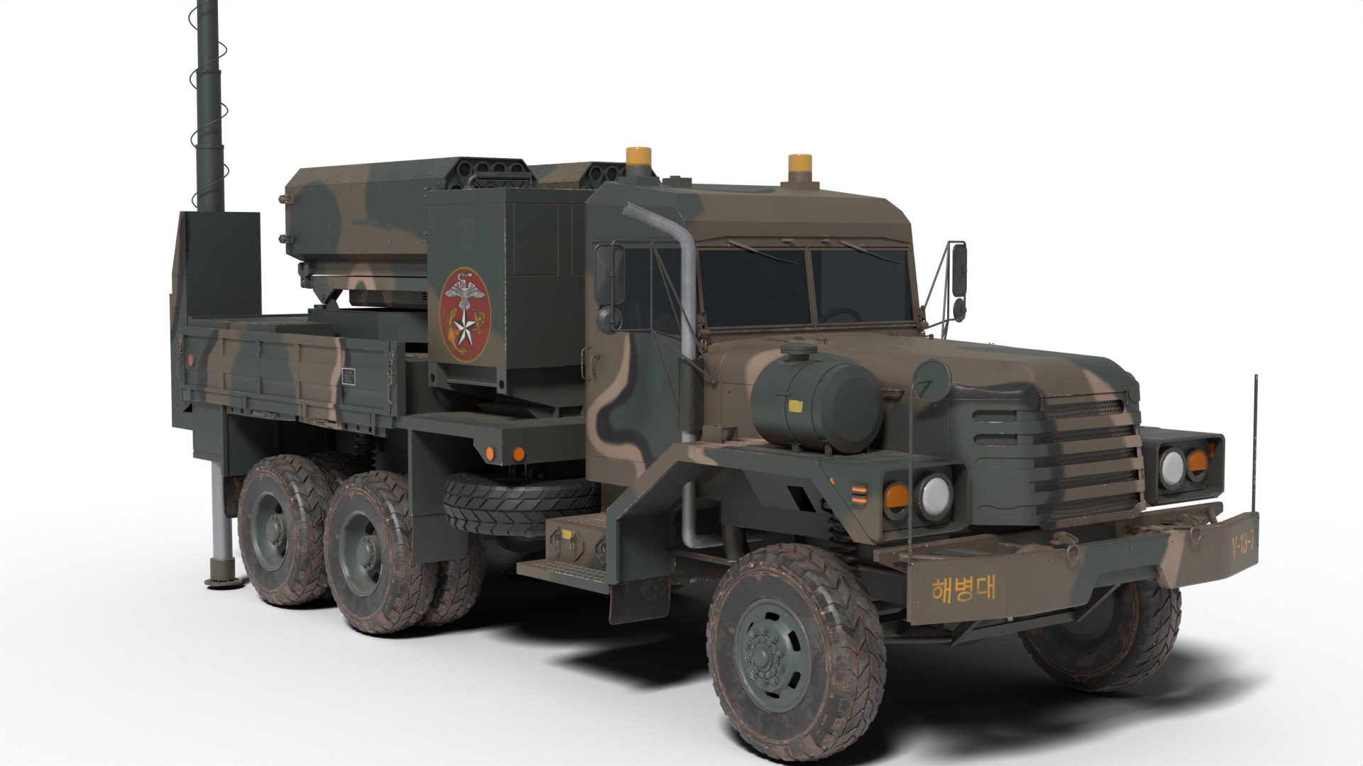 Missile Launcher Bi-gung 3D Model - TurboSquid 2218380
