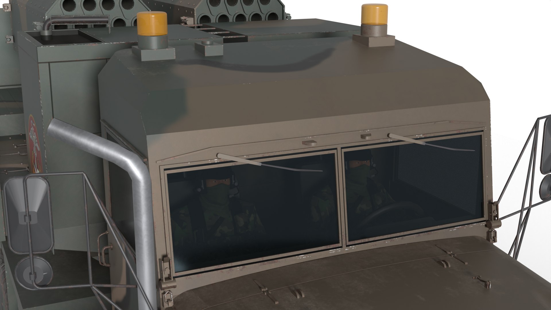 Missile Launcher Bi-gung 3D Model - TurboSquid 2218380