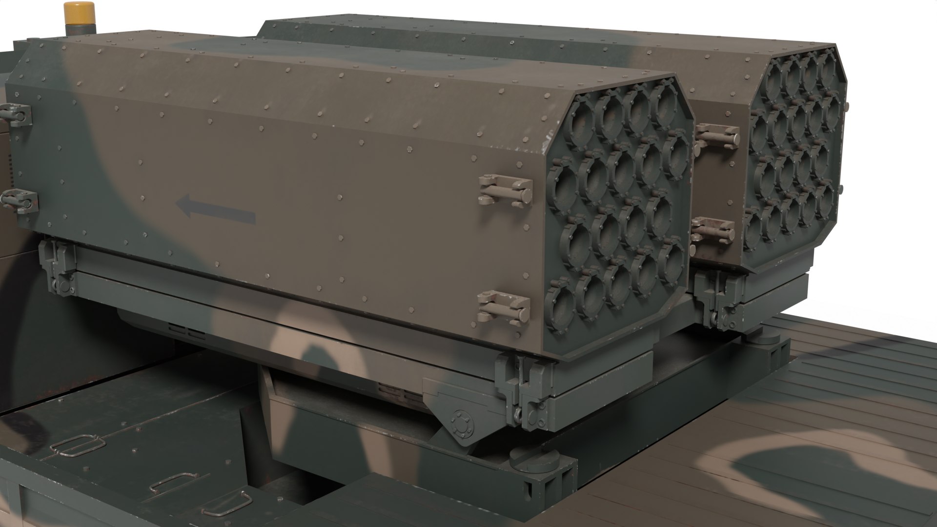 Missile Launcher Bi-gung 3D Model - TurboSquid 2218380