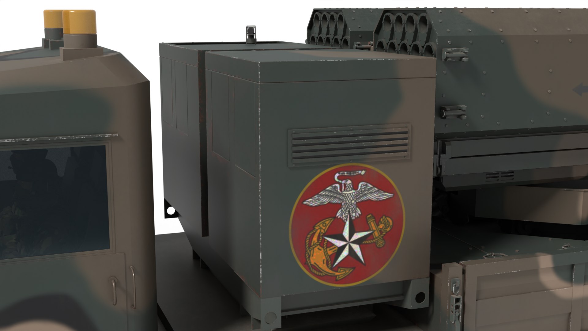 Missile Launcher Bi-gung 3D Model - TurboSquid 2218380