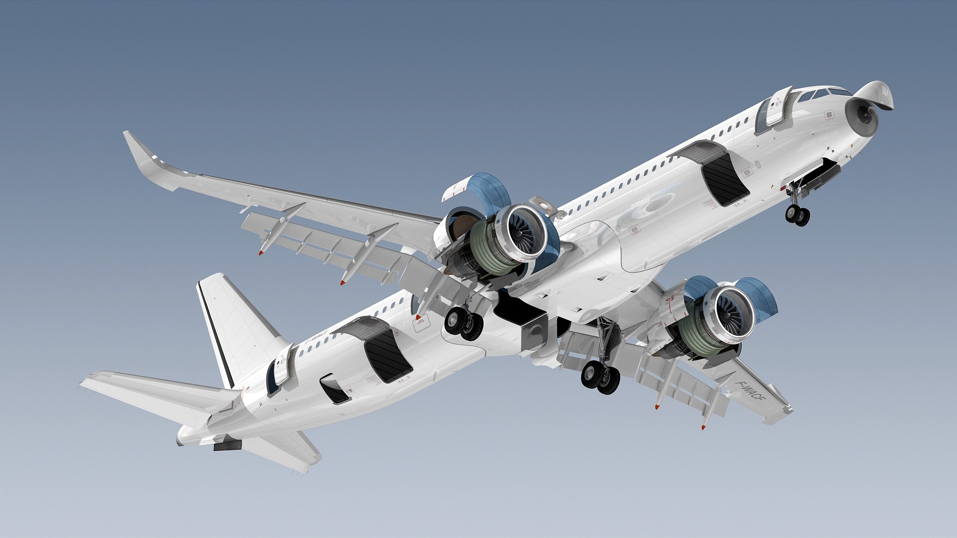 Airbus A321neo ACF model - TurboSquid 2135312