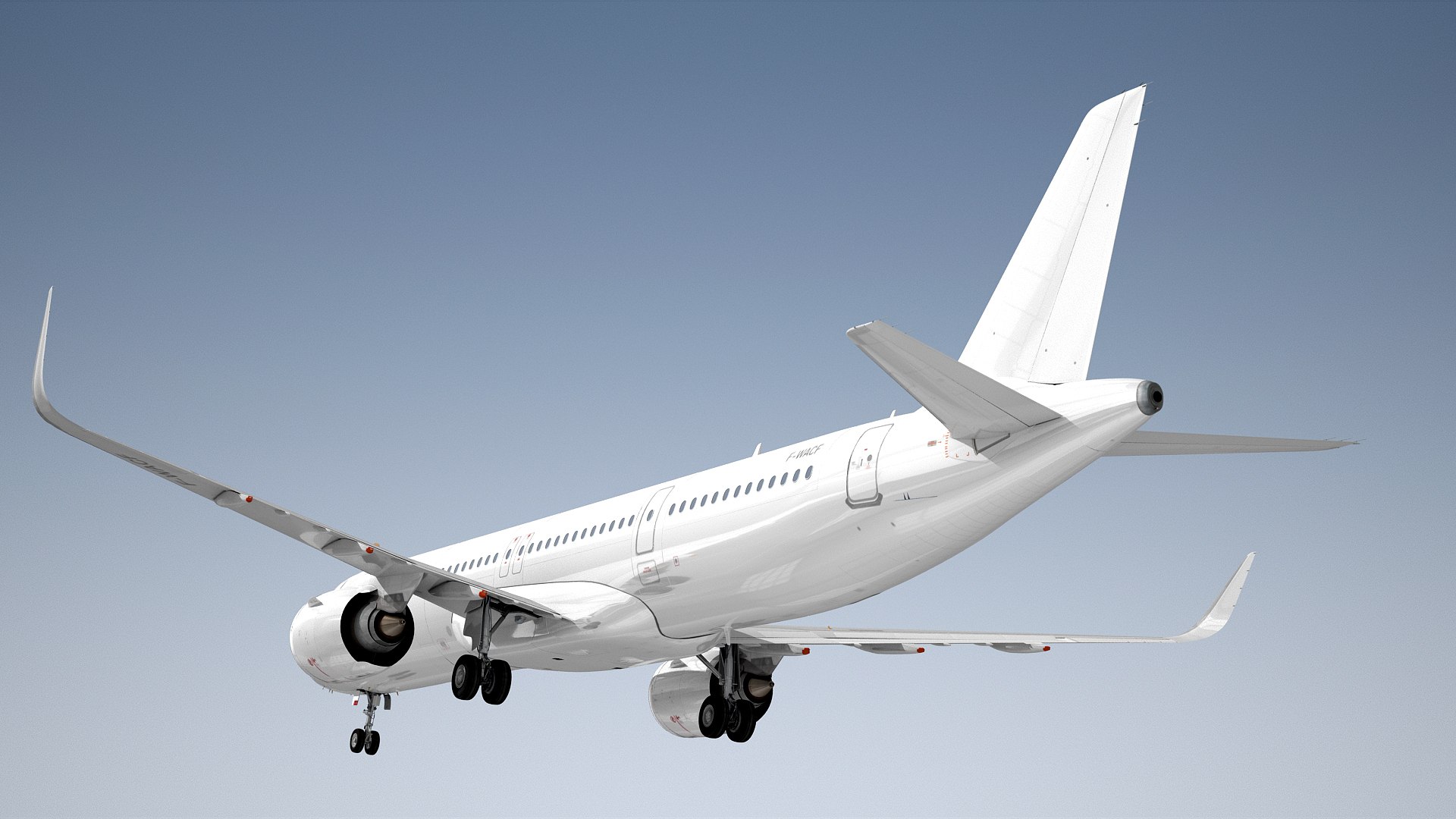 Airbus A321neo ACF Model - TurboSquid 2135312