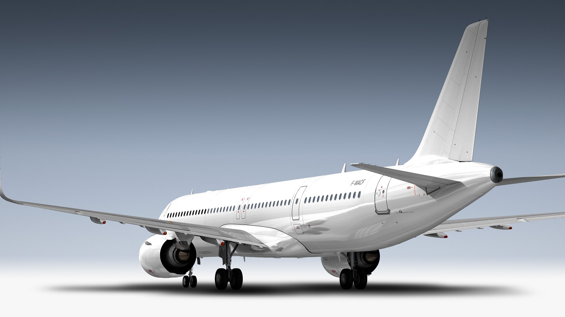 Airbus A321neo ACF model - TurboSquid 2135312