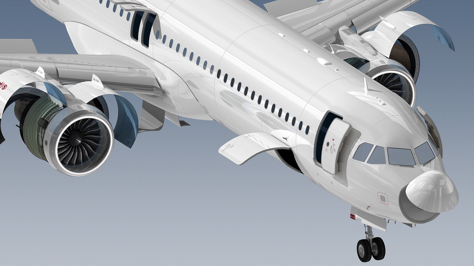 Airbus A321neo ACF model - TurboSquid 2135312