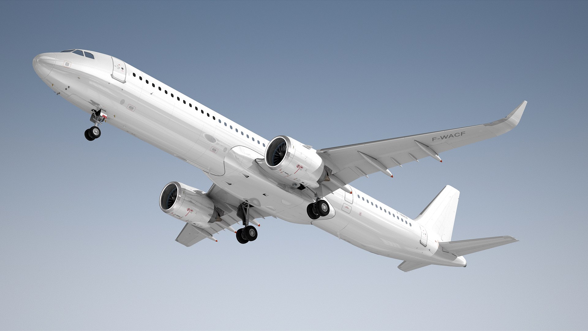 Airbus A321neo ACF model - TurboSquid 2135312