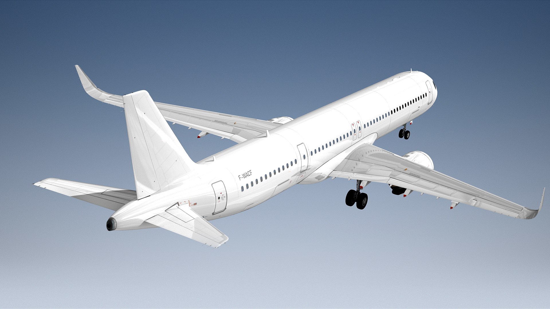 Airbus A321neo ACF model - TurboSquid 2135312
