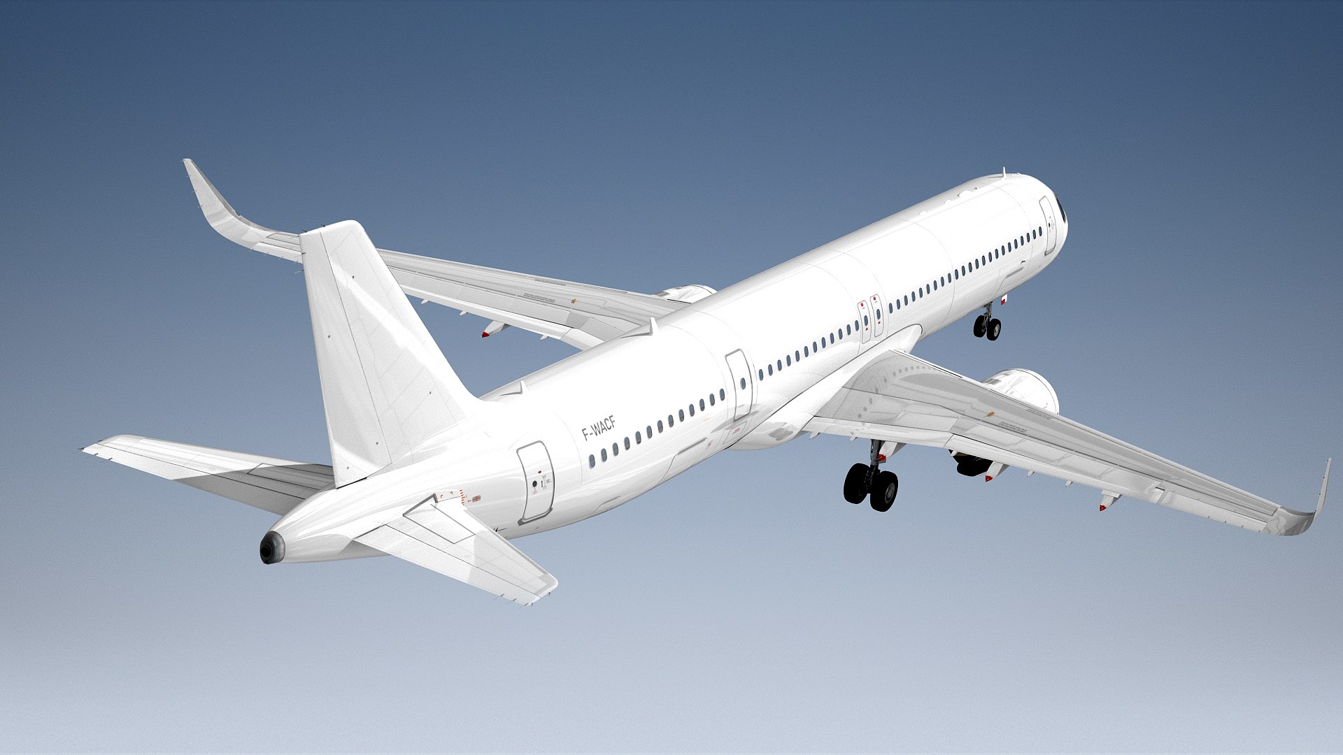 Airbus A321neo ACF Model - TurboSquid 2135312