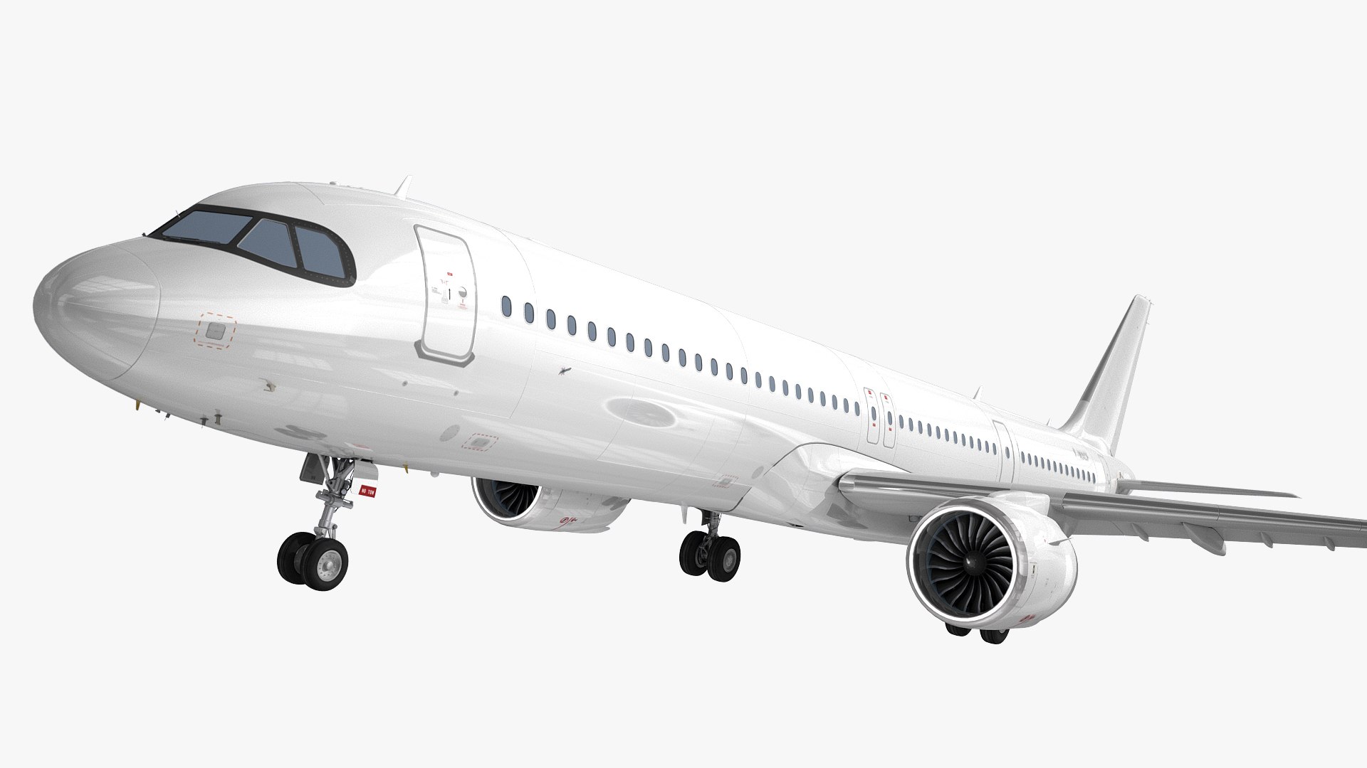 modelo 3d Airbus A321neo ACF - TurboSquid 2135312