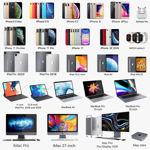 3D apple electronics 2019 model - TurboSquid 1481999