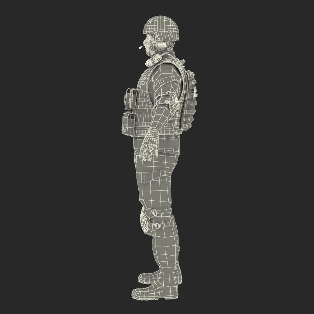 sas soldier 2 static 3d obj