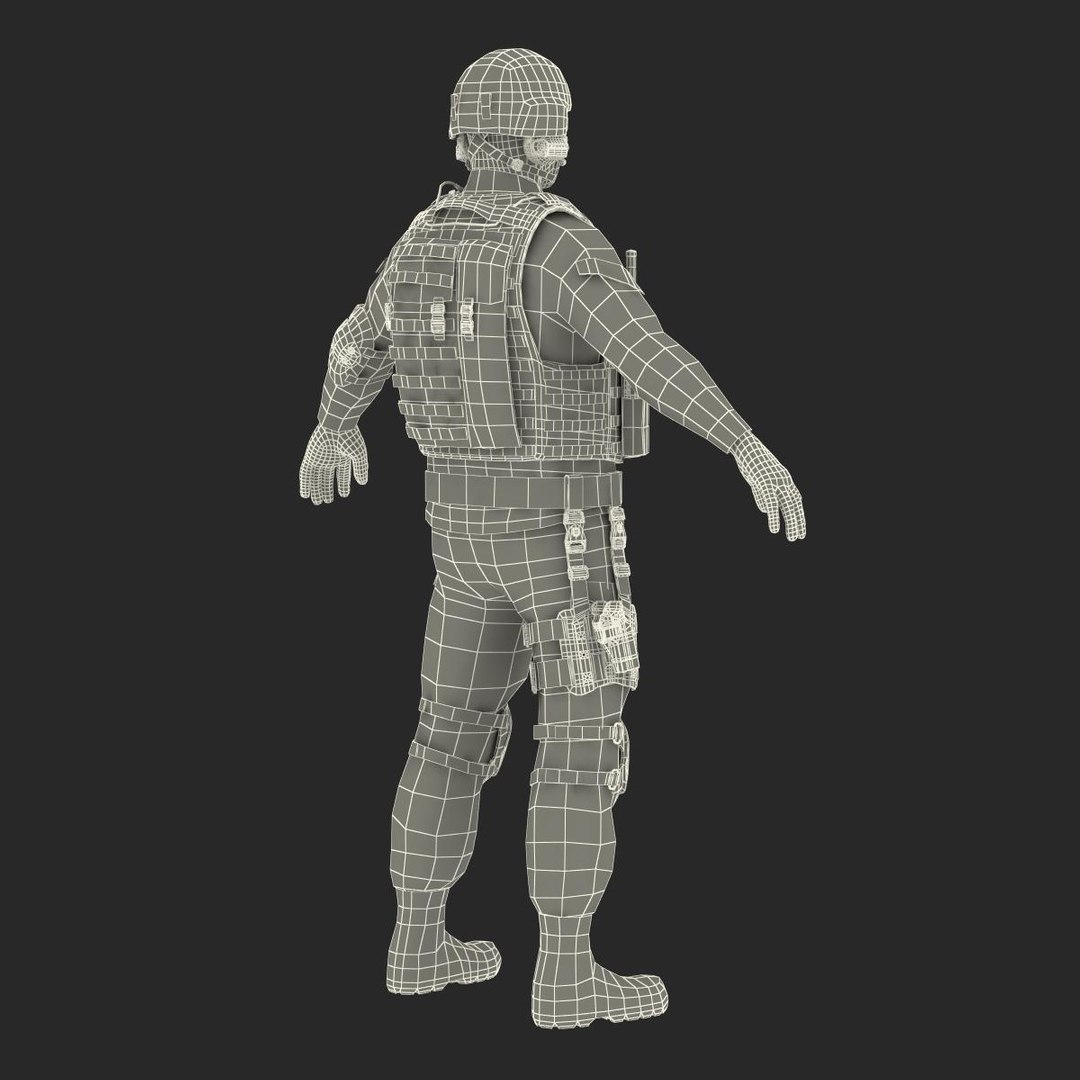 sas soldier 2 static 3d obj