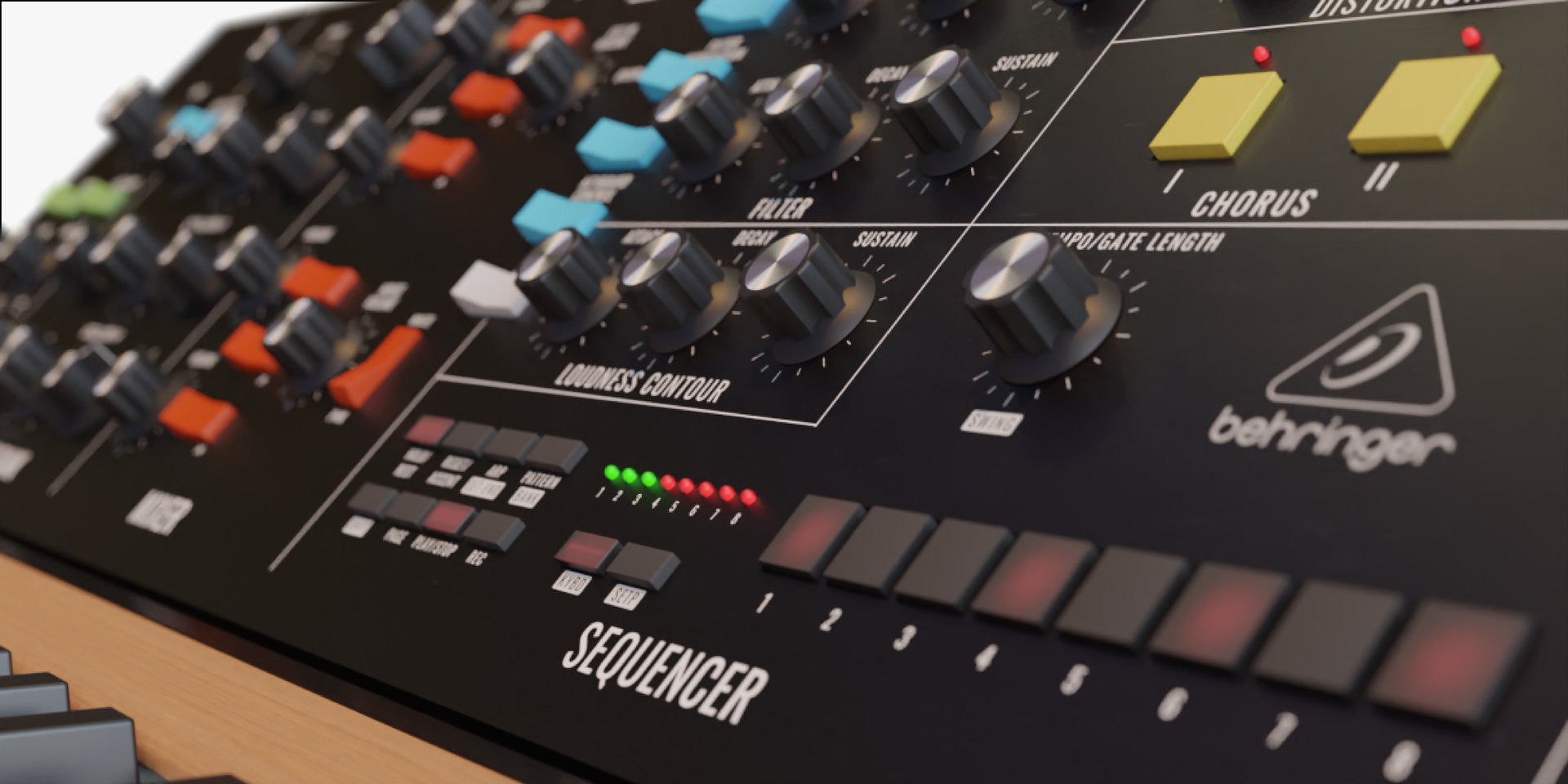 3D Moog D Behringer Model - TurboSquid 1547190